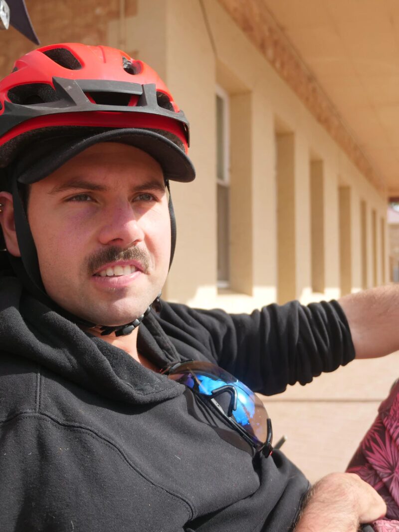 Tommy Quick's had a stroke, but it won't stop him from pedaling around ...