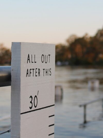 This flood gauge warned a river town 'all out after this' six decades ...